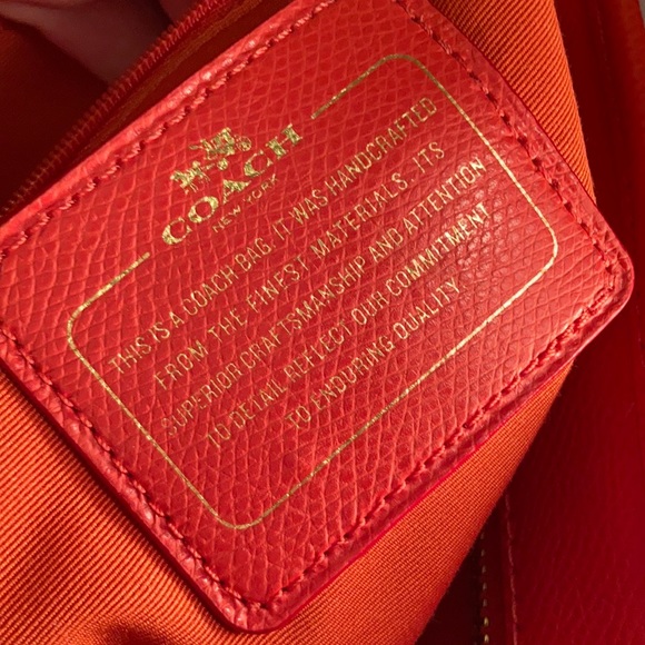 Coach | Bags | Red Coach Tote | Poshmark